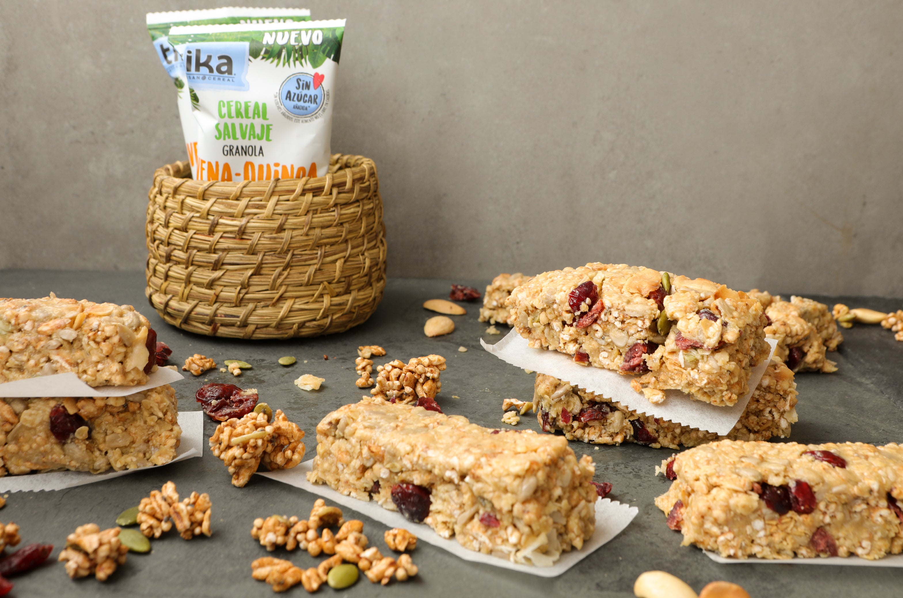 BARRITAS ARTÍSTIKAS DE TIKA CEREAL SALVAJE – Tika Foods